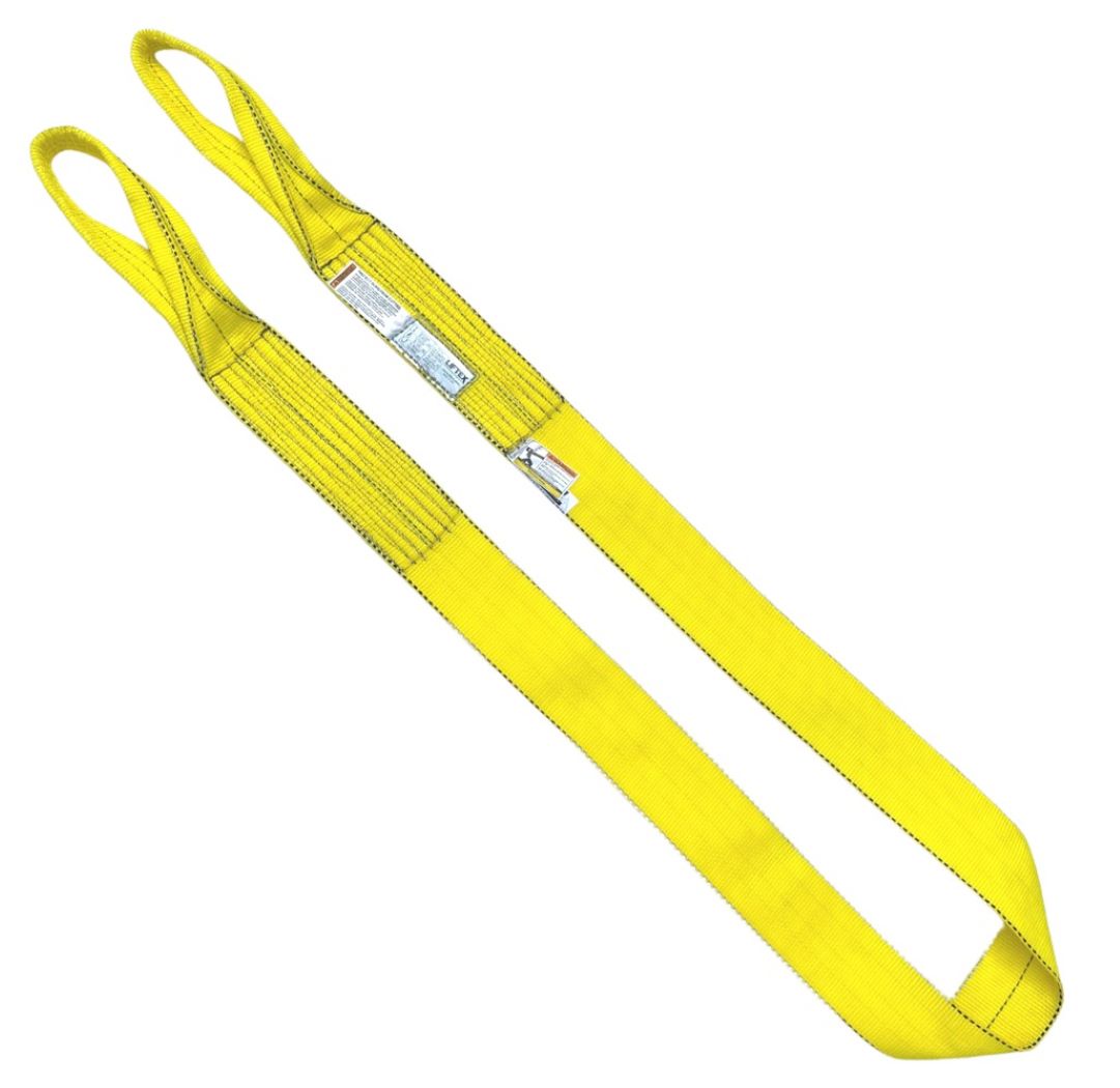 Liftex® Pro-Edge® | 2-Ply 6" Flat Eye Polyester Web Sling | EE296 | 16 ...